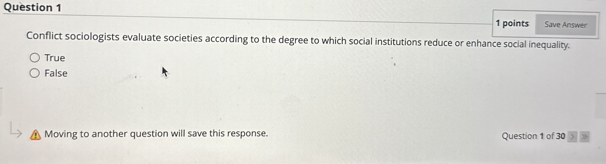 Solved Question 11 ﻿pointsConflict sociologists evaluate | Chegg.com