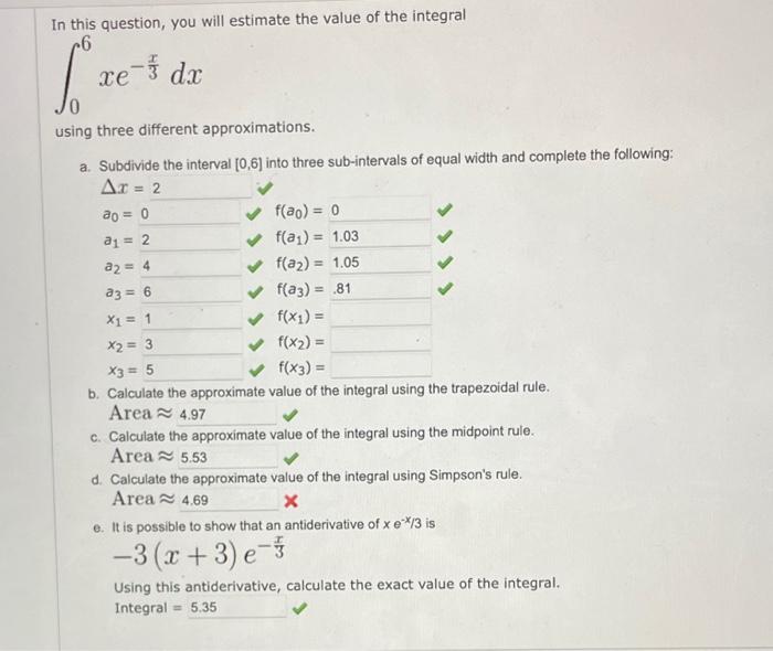 Solved In this question, you will estimate the value of the | Chegg.com