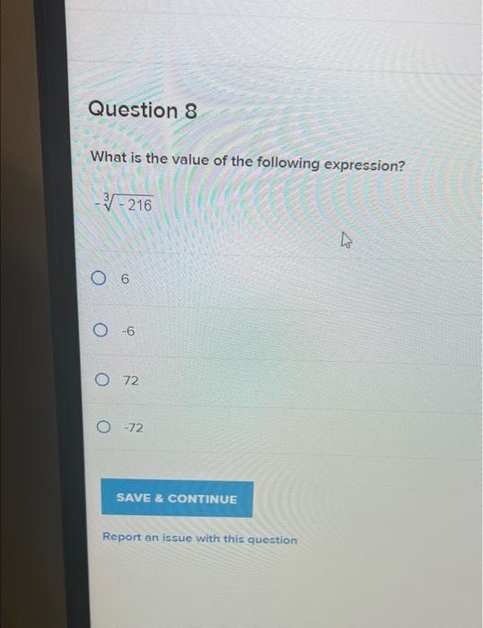 Solved What is the value of the following expression? −3−216 | Chegg.com