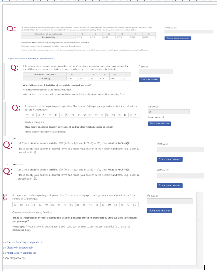 Solved All questions in the picture please!!!! A department | Chegg.com