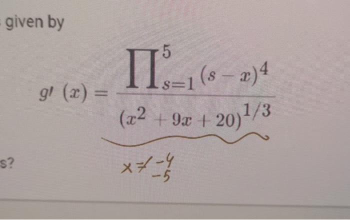 Solved given byThe derivative of the continuous function | Chegg.com