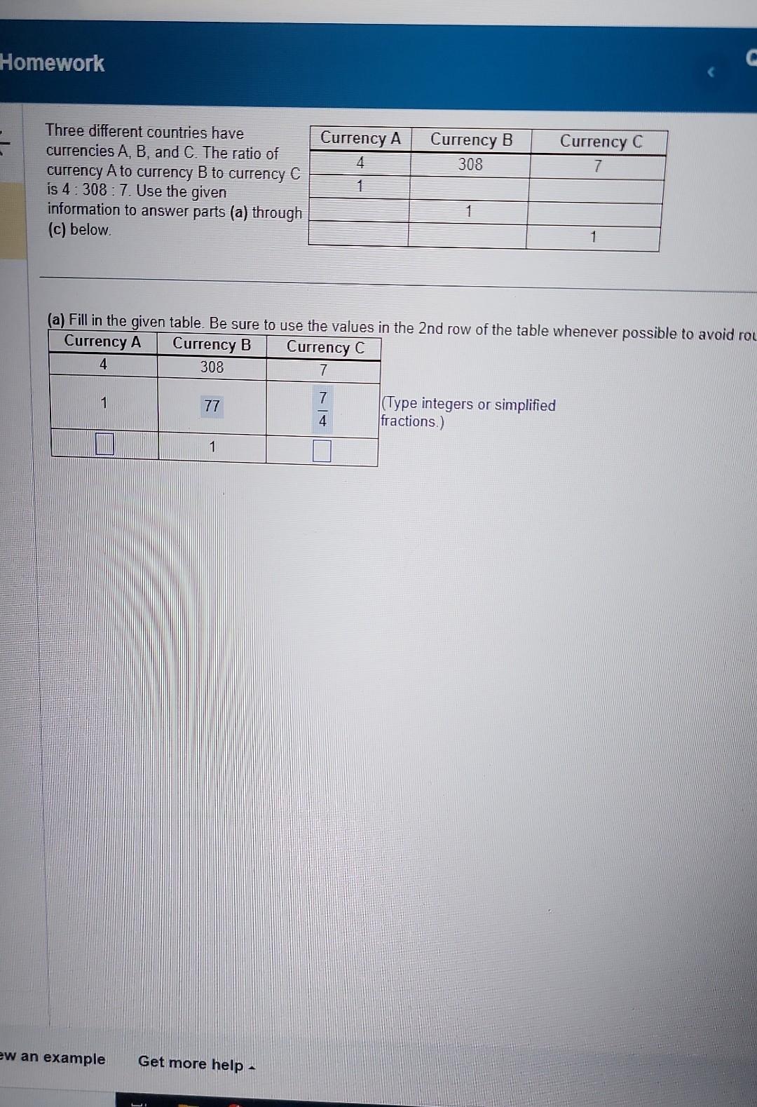 Solved Three different countries have currencies A, B, and | Chegg.com