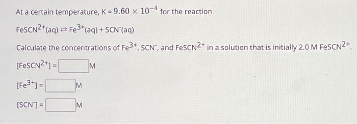 Solved Given the following equilibrium constants at 433∘C, | Chegg.com