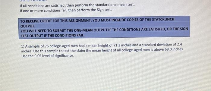 Solved If all conditions are satisfied, then perform the | Chegg.com