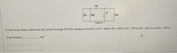 Solved R1 R2 R3 Hill Figure For the circuit above, R1 - | Chegg.com