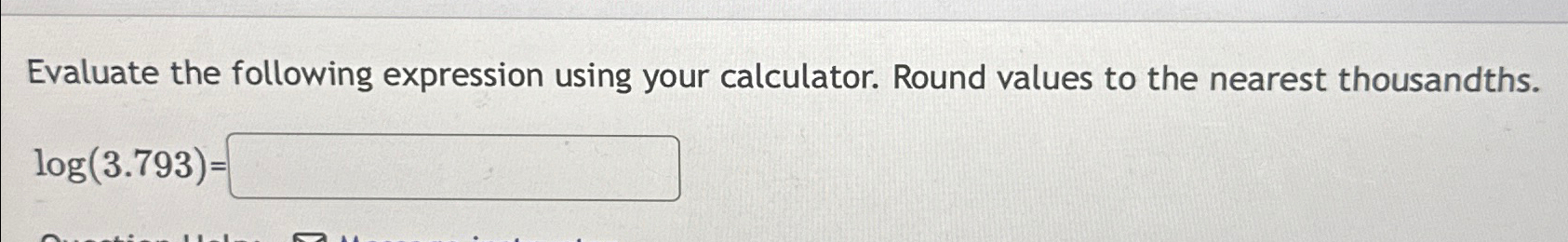 Solved Evaluate the following expression using your | Chegg.com