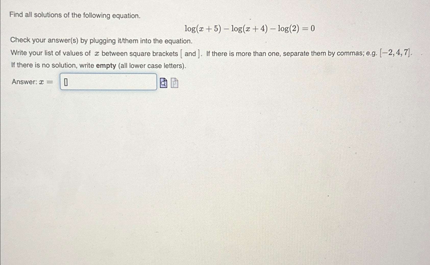 Solved Find all solutions of the following | Chegg.com