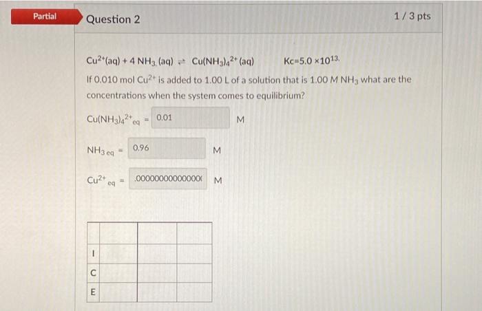 [Solved]: What are the concentrations when the system comes