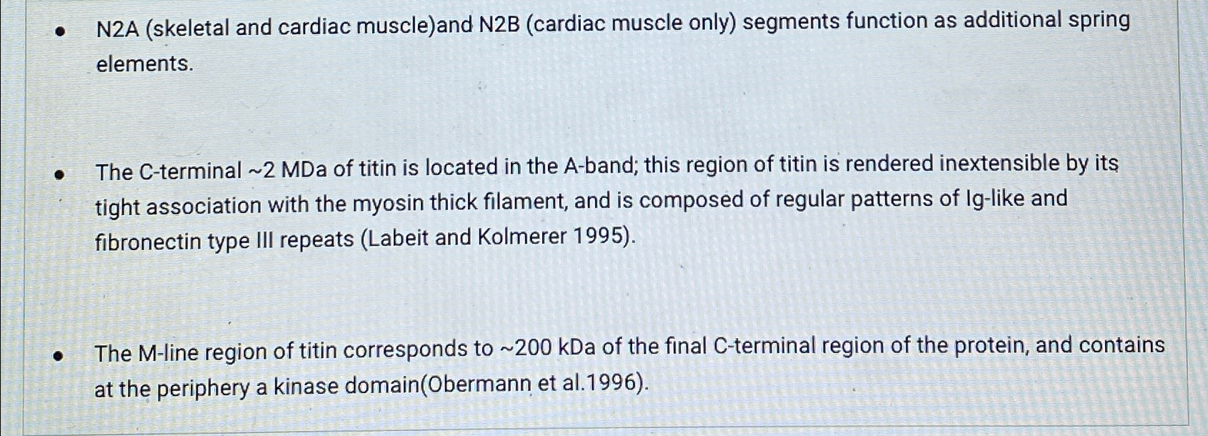 Solved The image below shows bullet points from a lecture | Chegg.com