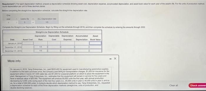 Solved Requirement 1. For each procution method pre | Chegg.com