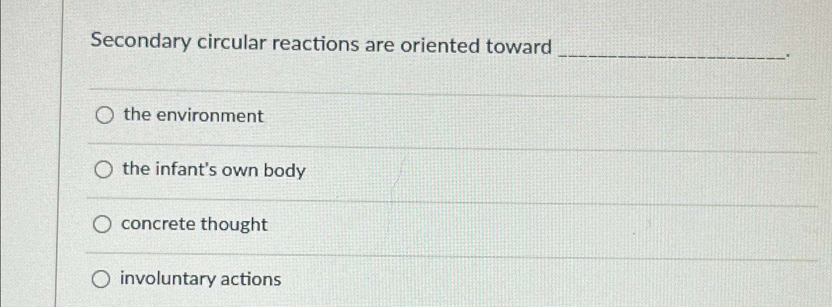 Solved Secondary circular reactions are oriented towardthe | Chegg.com