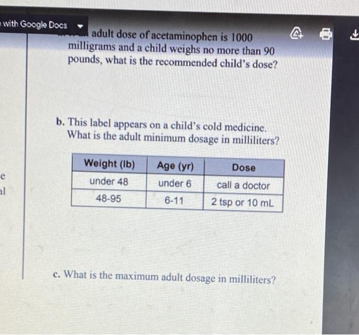 Solved 21. MEDICINE Clark's Rule is a formula used to | Chegg.com