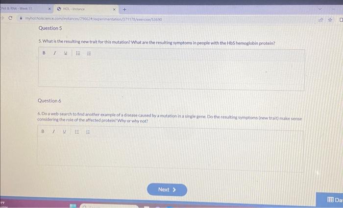 Solved RNA-Week 13 CLOUD OL133 K008 Winter 2023 SL DNA & RNA | Chegg.com