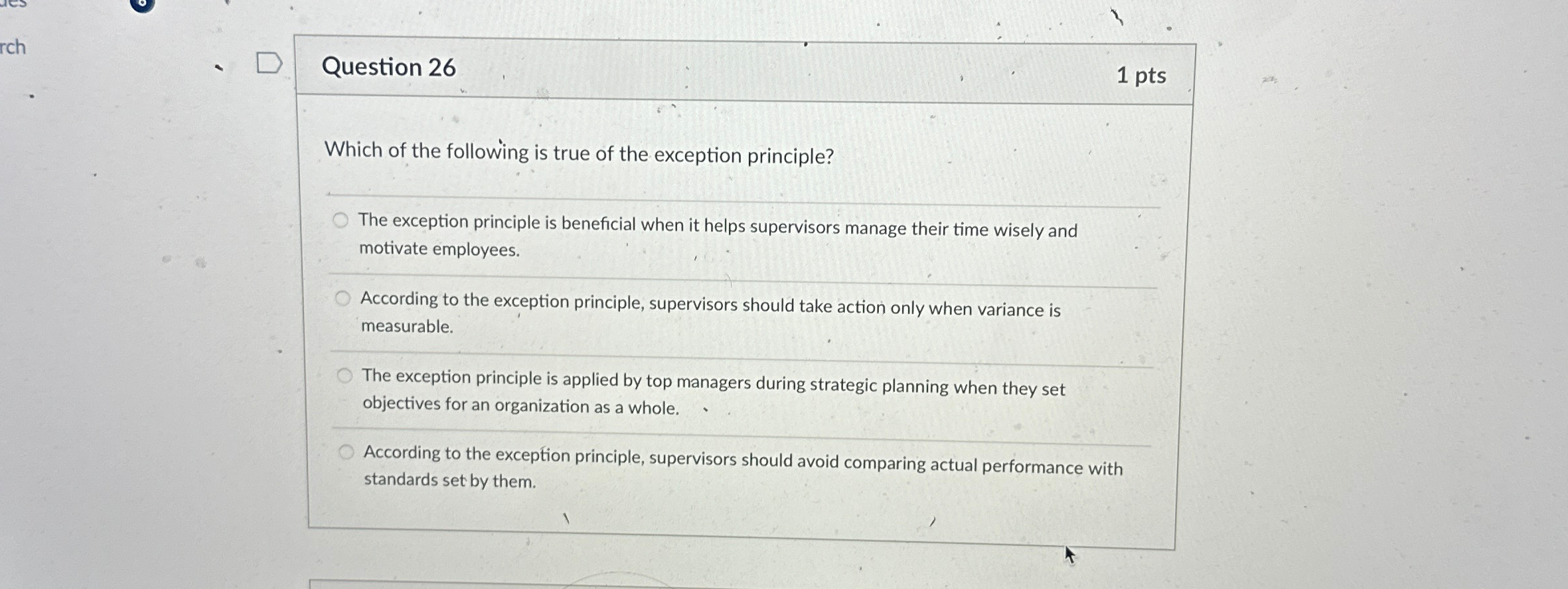 Solved Question 261 ﻿ptsWhich of the following is true of | Chegg.com