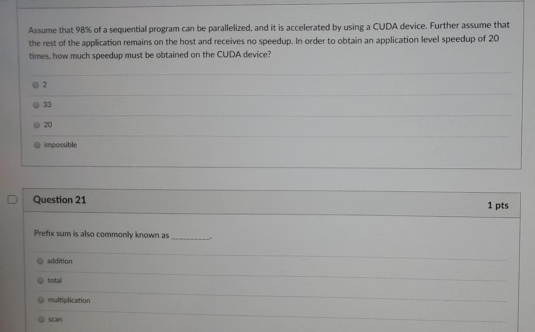 Solved Assume that 98% of a sequential program can be | Chegg.com