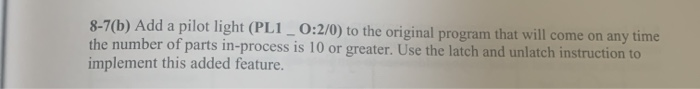 Solved 8-7(a) Implement the up/down-counter program used in | Chegg.com