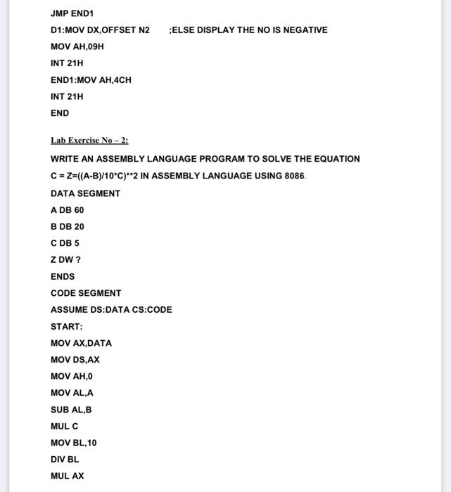 Solved Computer Architecture Cse 403 Lab Experiment 7
