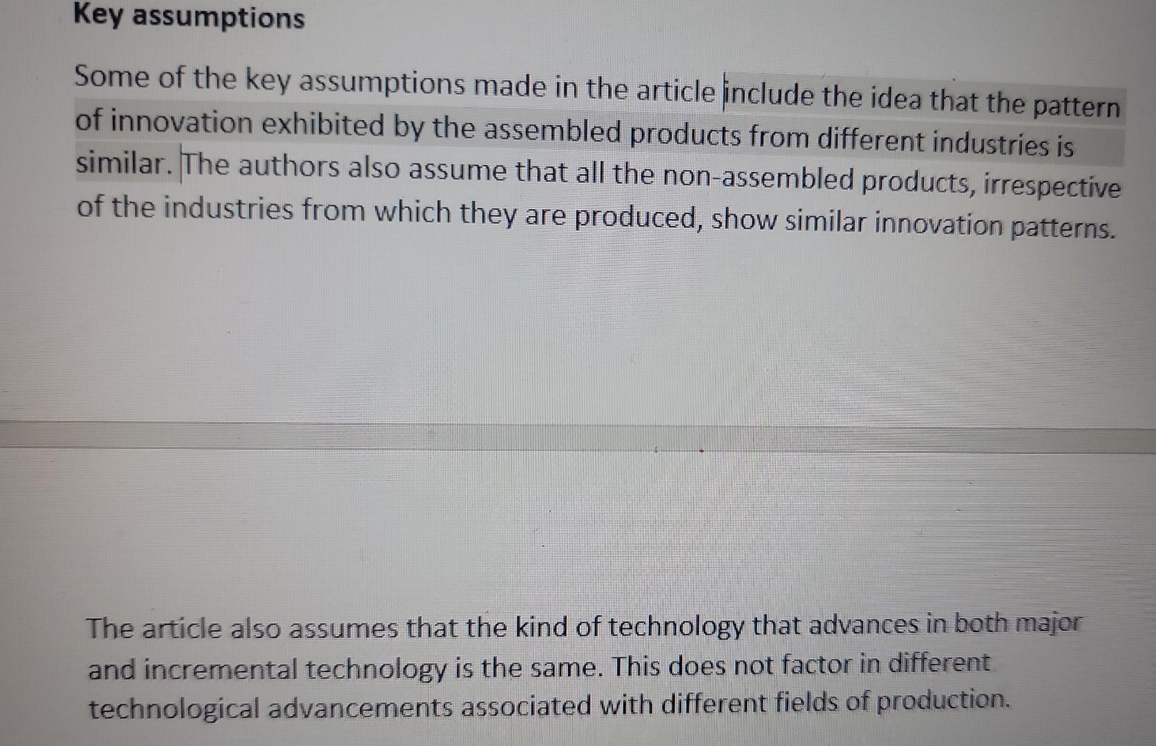 Solved for the key concepts can you help me elaborate | Chegg.com