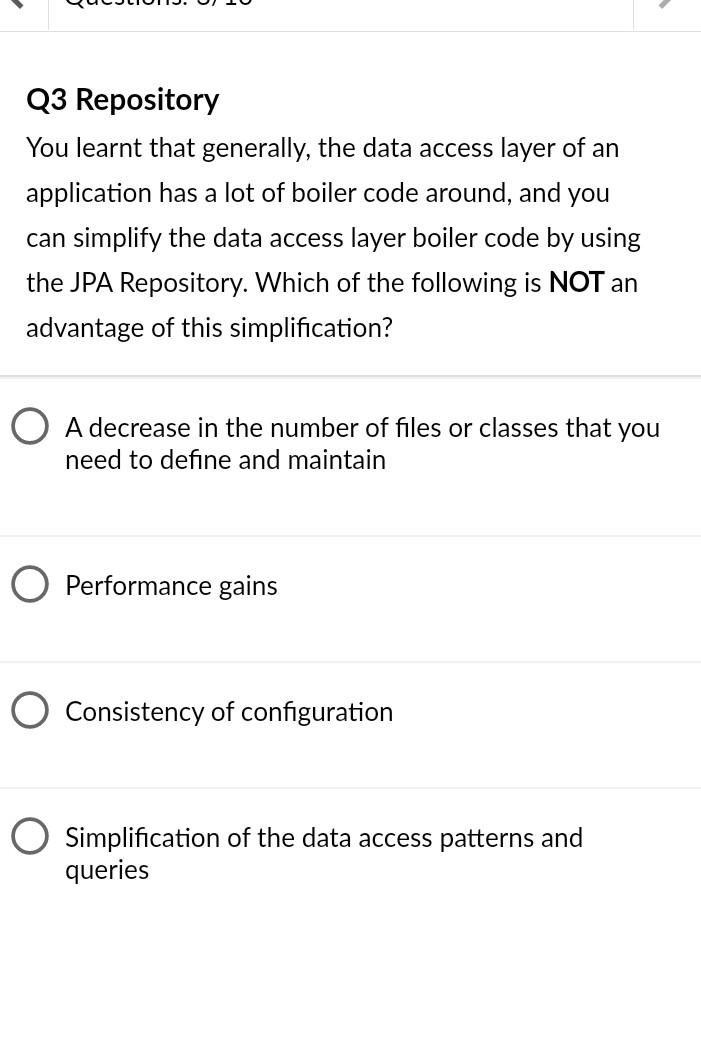 Solved Q3 Repository You learnt that generally, the data | Chegg.com