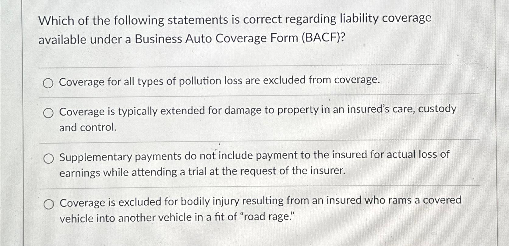 Solved Which of the following statements is correct | Chegg.com