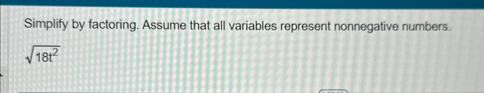 Solved Simplify by factoring. Assume that all variables | Chegg.com