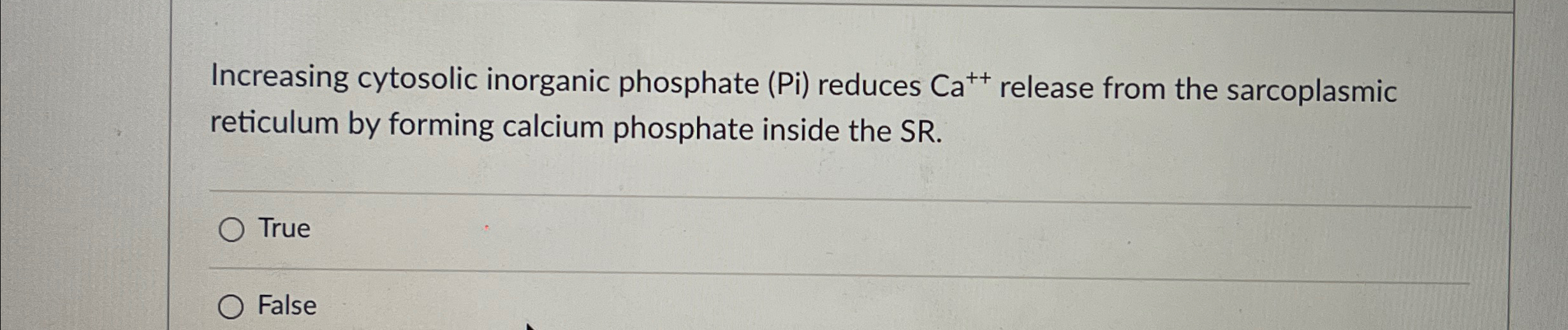 Solved Increasing cytosolic inorganic phosphate (Pi) | Chegg.com