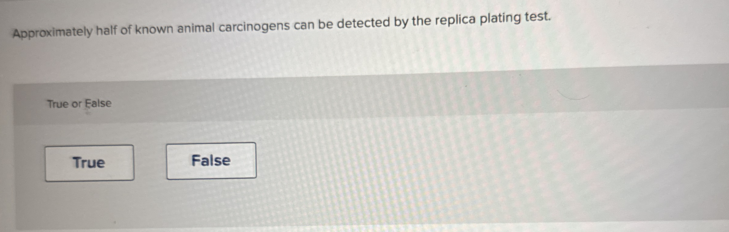 Solved Approximately half of known animal carcinogens can be | Chegg.com