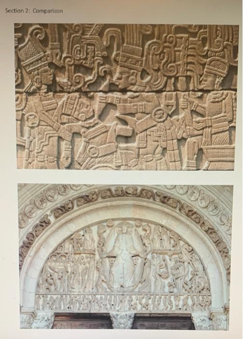 Comparison: please identify the work of art, and then | Chegg.com