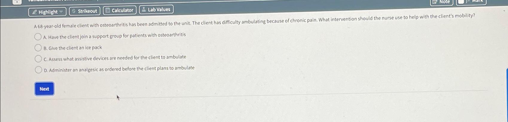 Solved HighlightStrikeoutCalculator8 ﻿Lab ValuesA. ﻿Have the | Chegg.com