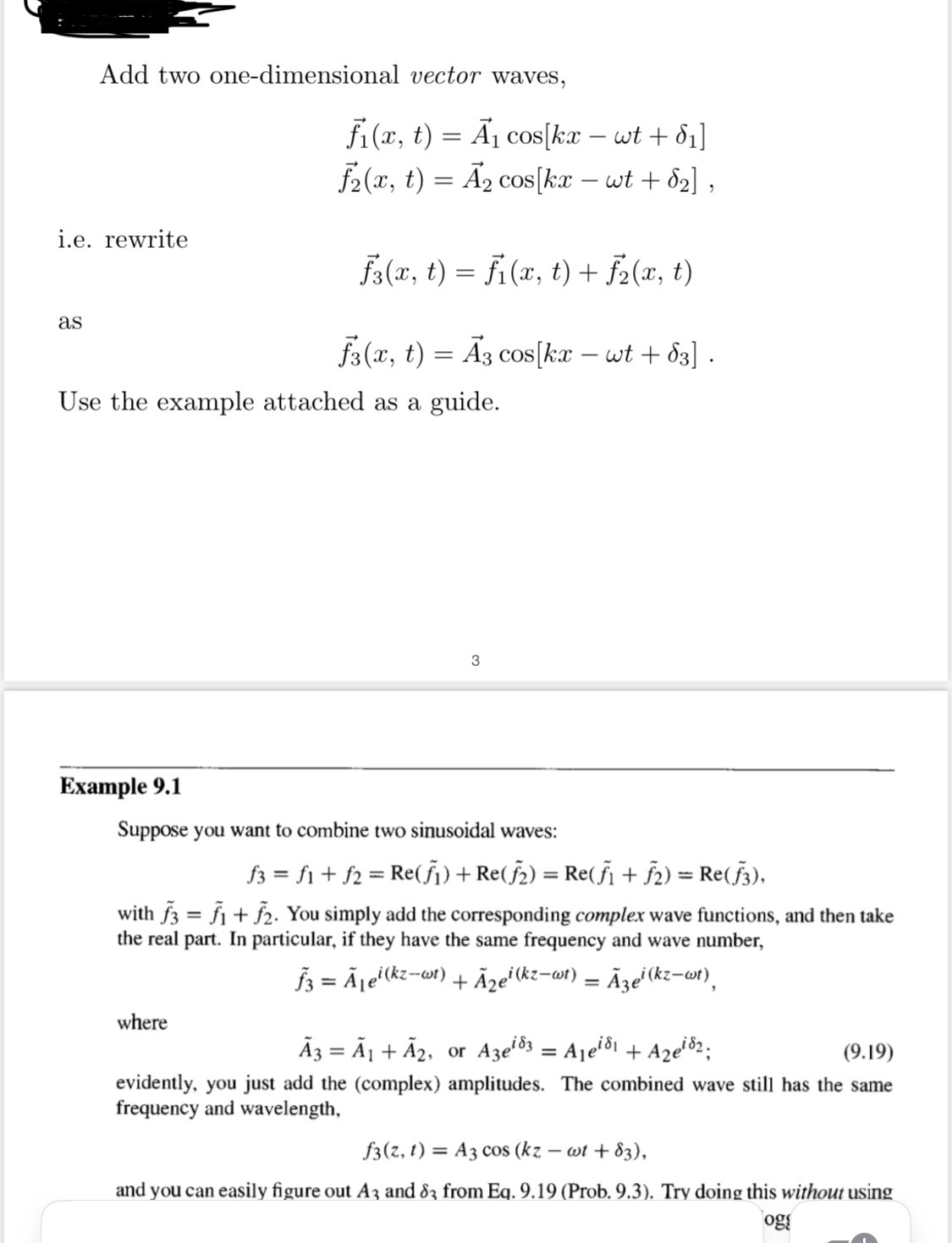 Solved Add two one-dimensional vector | Chegg.com
