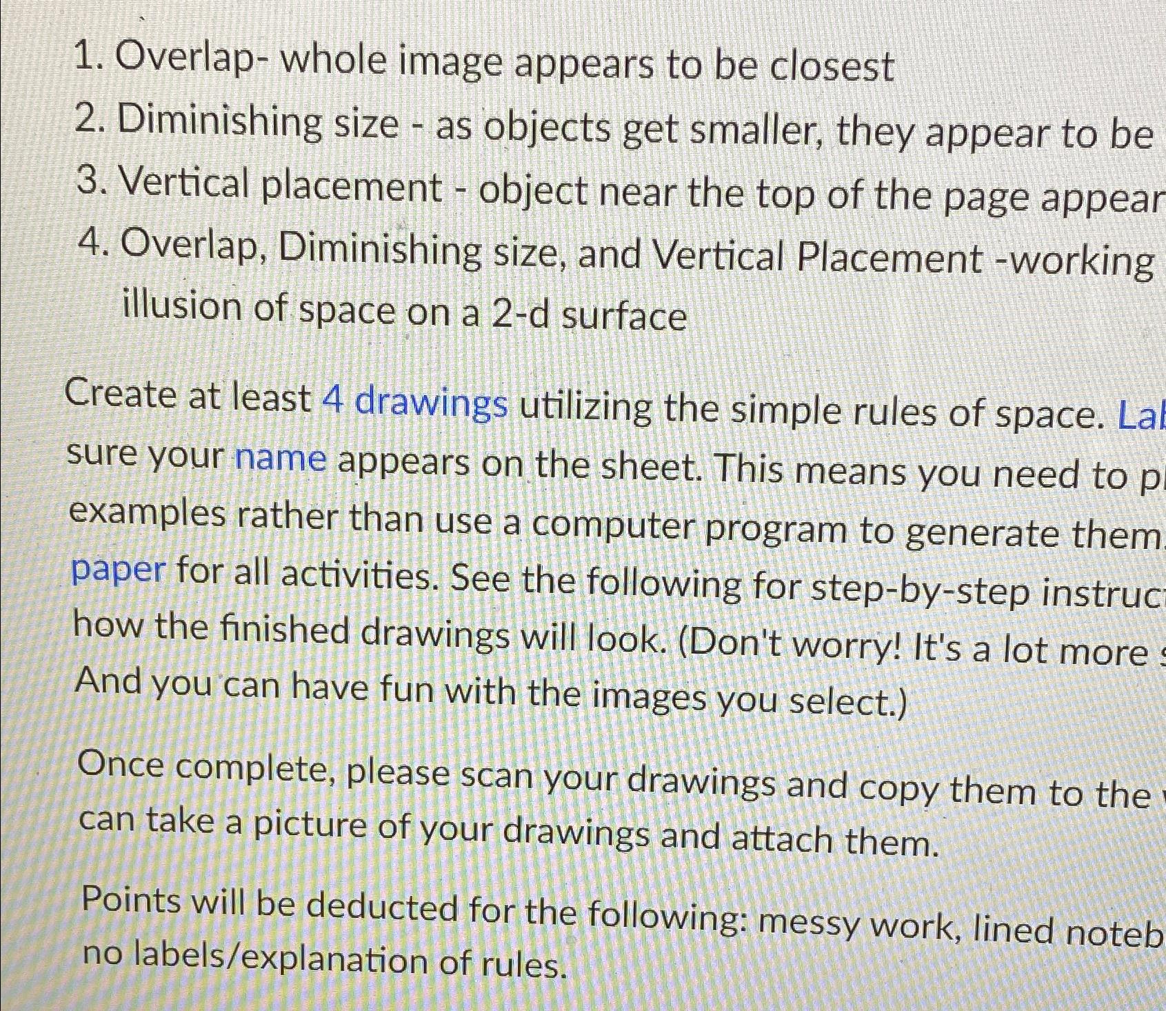 Solved Overlap- ﻿whole image appears to be | Chegg.com