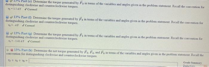 (10%) Problem 6: A wrench is used to apply a torque | Chegg.com