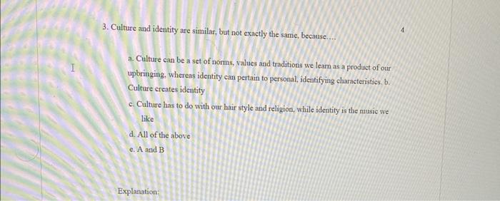 Solved For the five (5 ) questions below, please choose the | Chegg.com