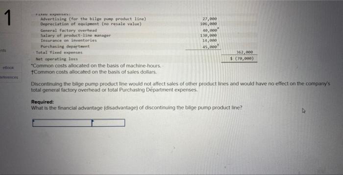 Solved Exercise 13-15 (Algo) Dropping or Retaining a Segment | Chegg.com