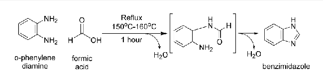 Solved SYNTHESIS OF BENZIMIDAZOLE FROM 1,2-DIAMINOBENZENE | Chegg.com