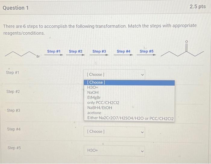 Solved There are 5 steps to accomplish the following | Chegg.com