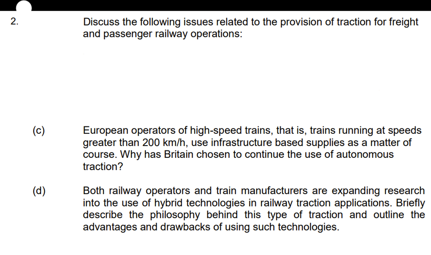 Solved Discuss the following issues related to the provision | Chegg.com