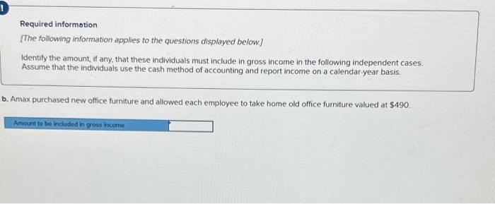 Solved Required informetion [The following information | Chegg.com