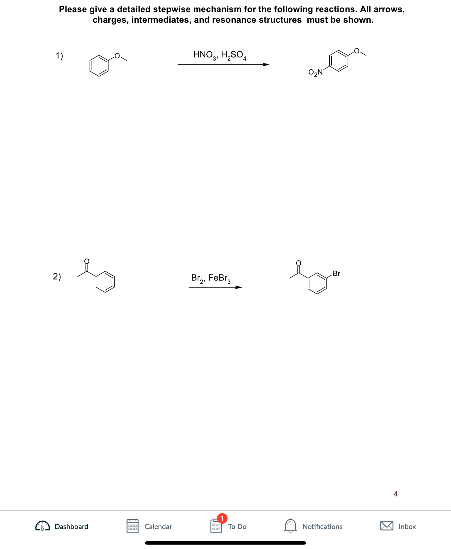 Solved Please give a detailed stepwise mechanism for the | Chegg.com