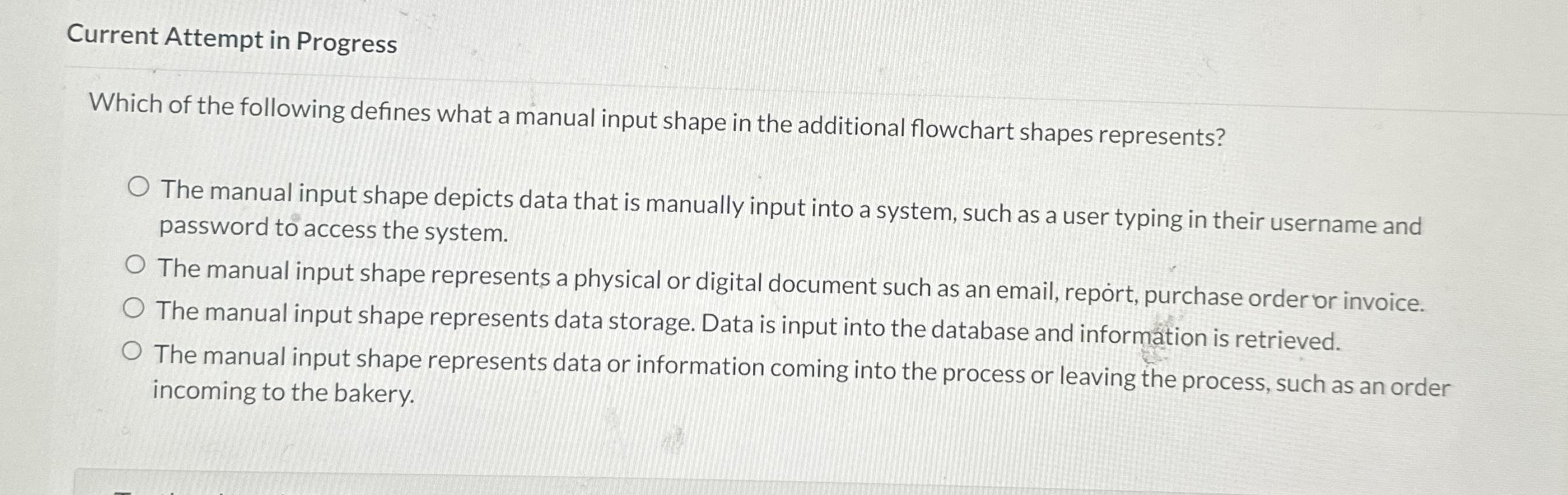 Solved Current Attempt in ProgressWhich of the following | Chegg.com