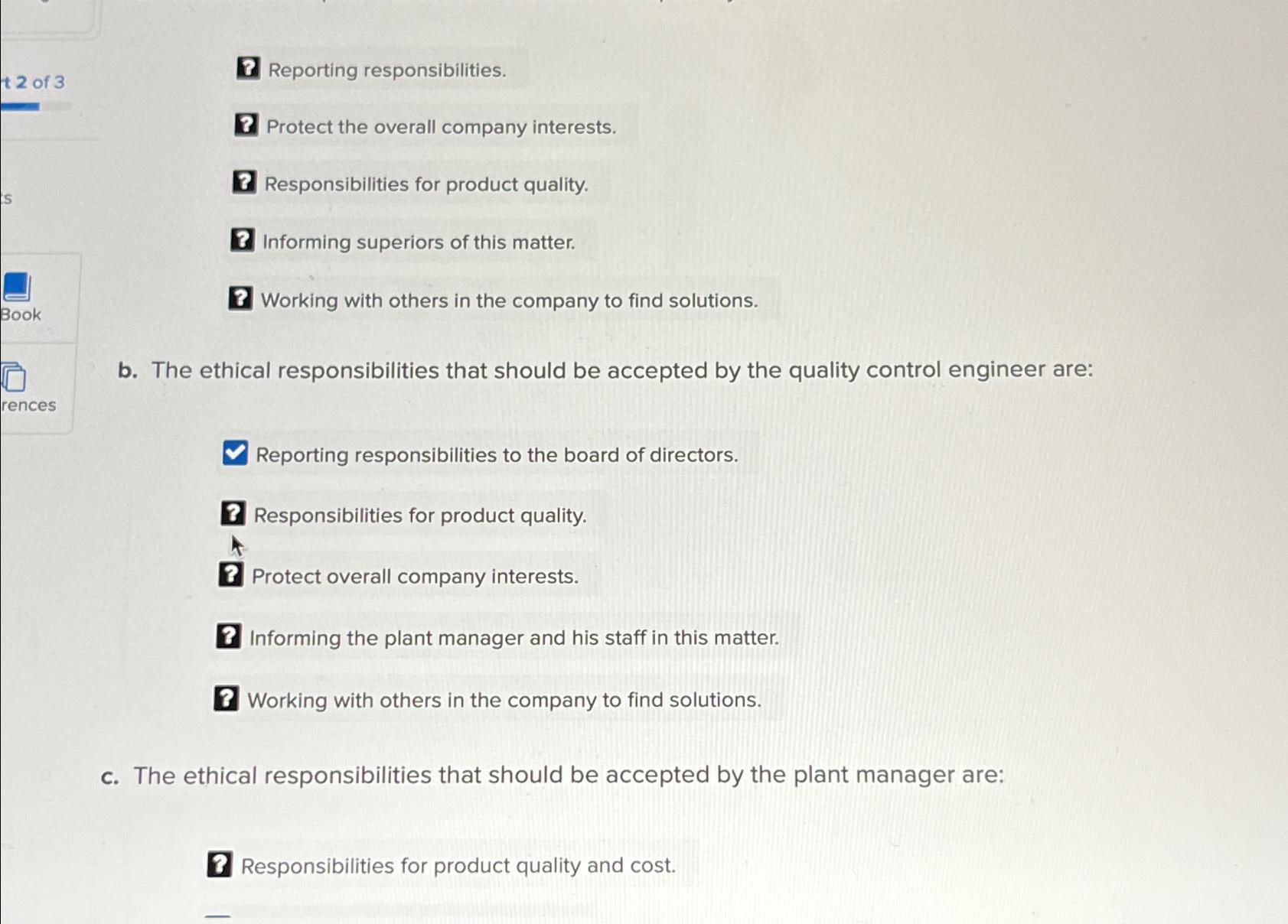 Solved 2 ﻿Reporting responsibilities.2] ﻿Protect the overall | Chegg.com