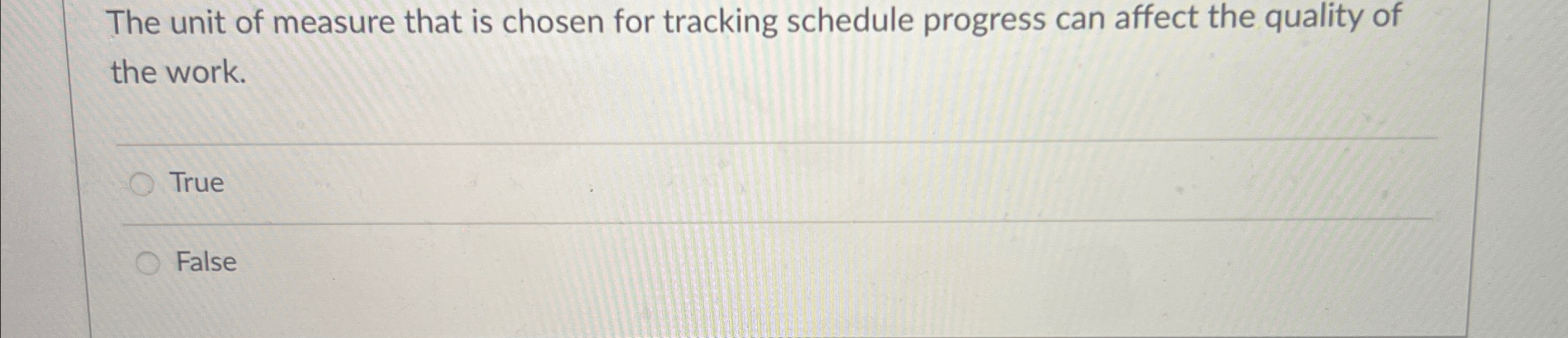 Solved The unit of measure that is chosen for tracking | Chegg.com