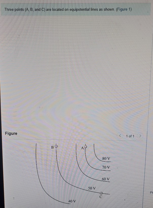 Solved Three points (A, B, and C) are located on | Chegg.com