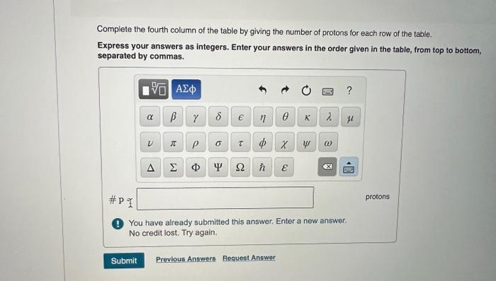 Solved Complete the third column of the table by giving the | Chegg.com
