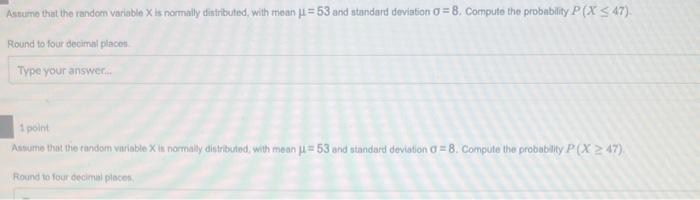 Astume that the random variable x is nomntly | Chegg.com