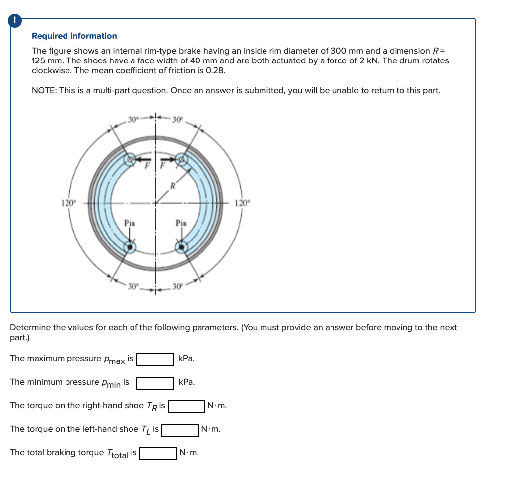 Solved Required informationThe figure shows an internal | Chegg.com