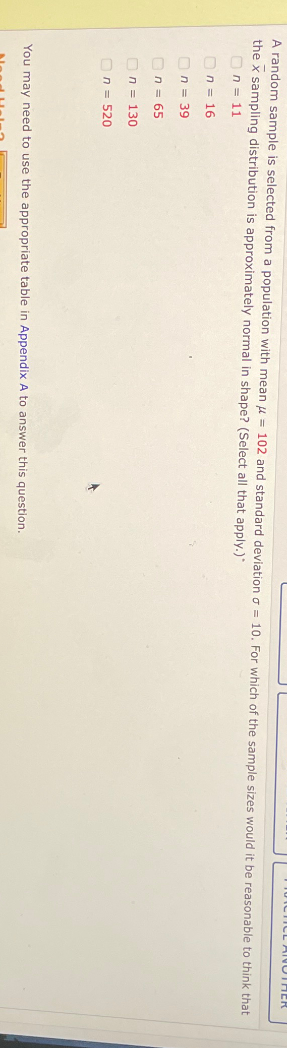 A random sample is selected from a population with | Chegg.com