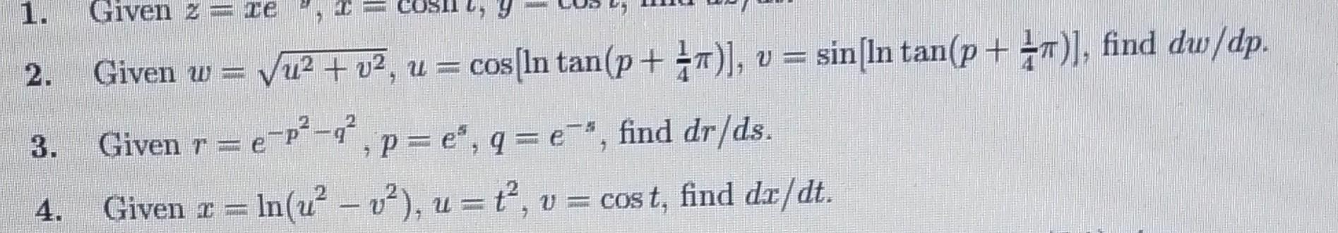 Solved 2. Given | Chegg.com
