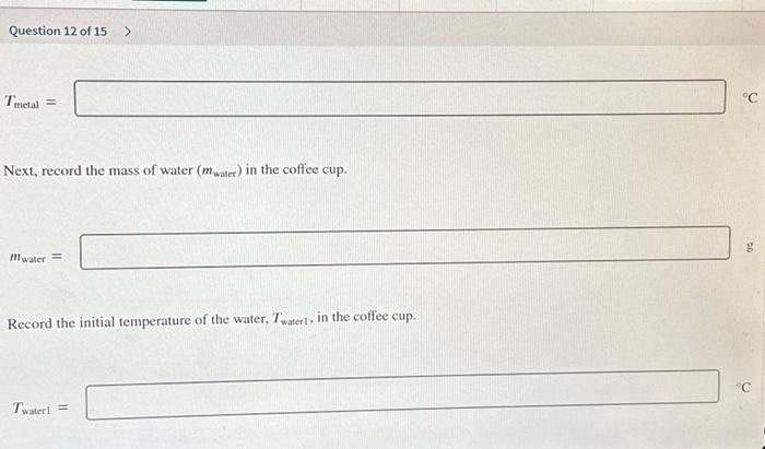 this interactive. vou will use coffee cun calorimetrv | Chegg.com