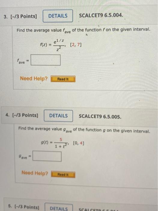 Solved 3. [-13 Points] DETAILS SCALCET9 6.5.004. Find the | Chegg.com